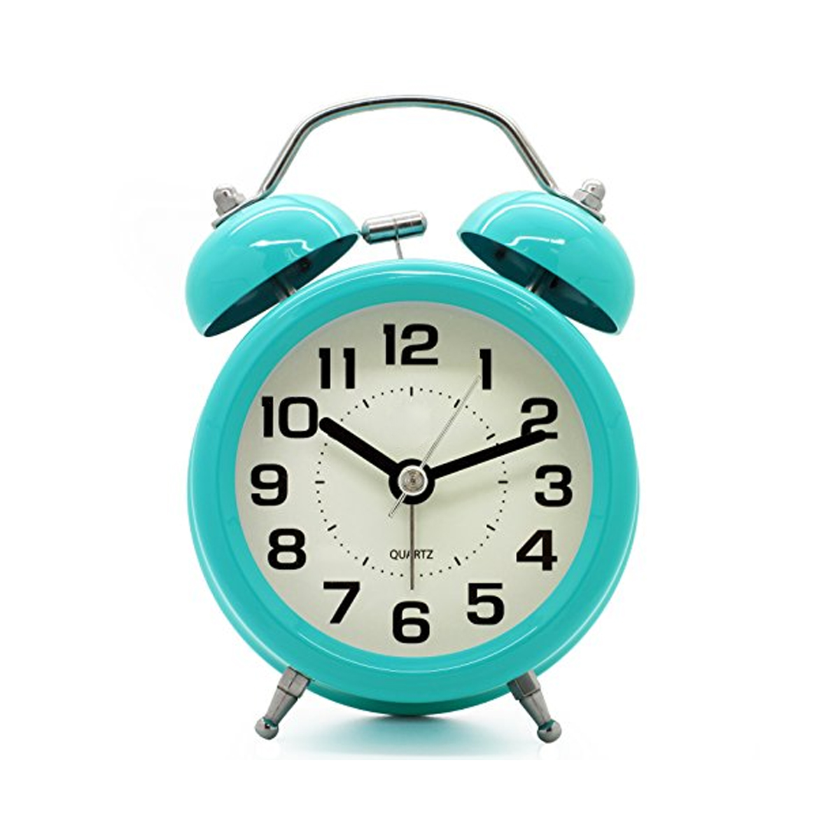 Metal Analog Alarm Clock Table Alarm Clock
